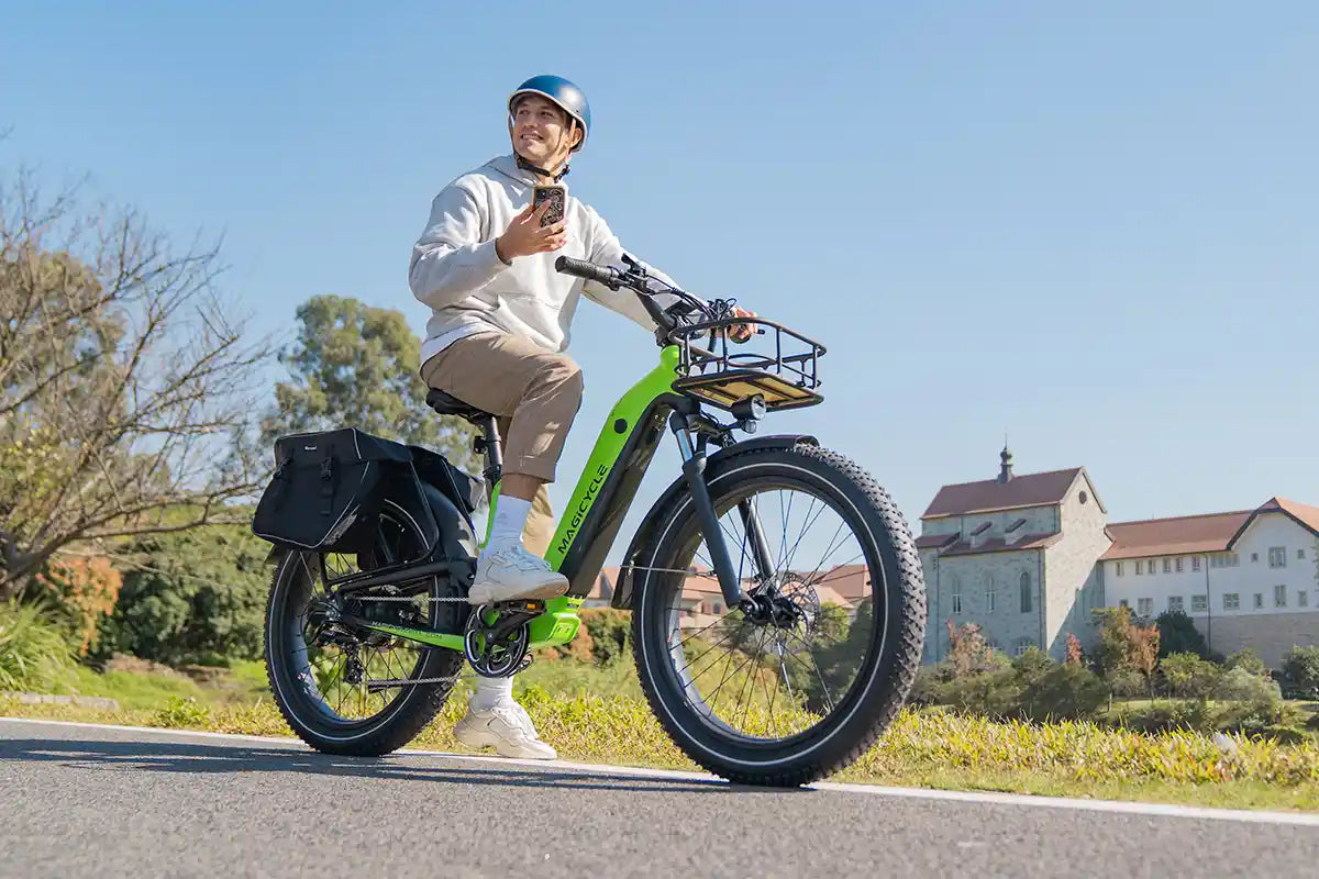Magicycle Deer Step-Thru Full Suspension Ebike SUV - Step-thru / Dawn ...