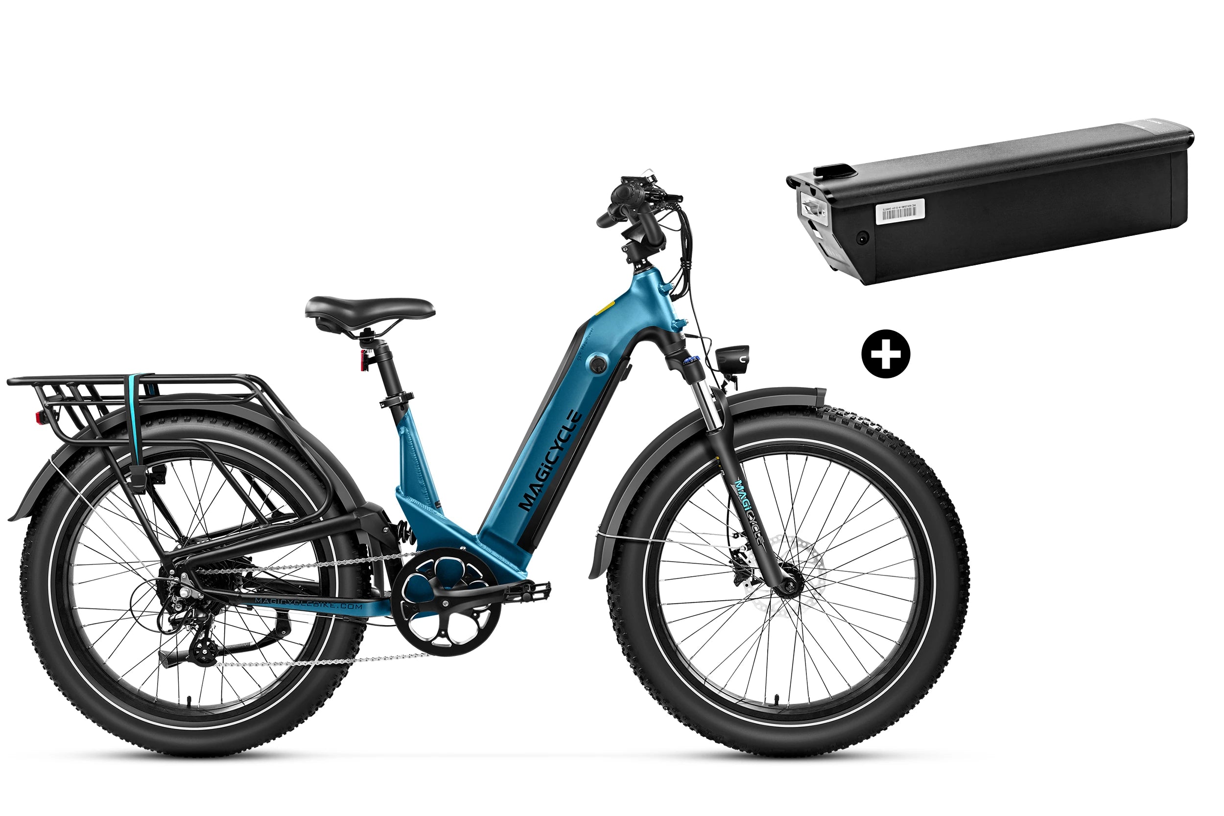 Fat Tire Electric Hunting Bike | Full Suspension Ebike SUV - Sierra ...