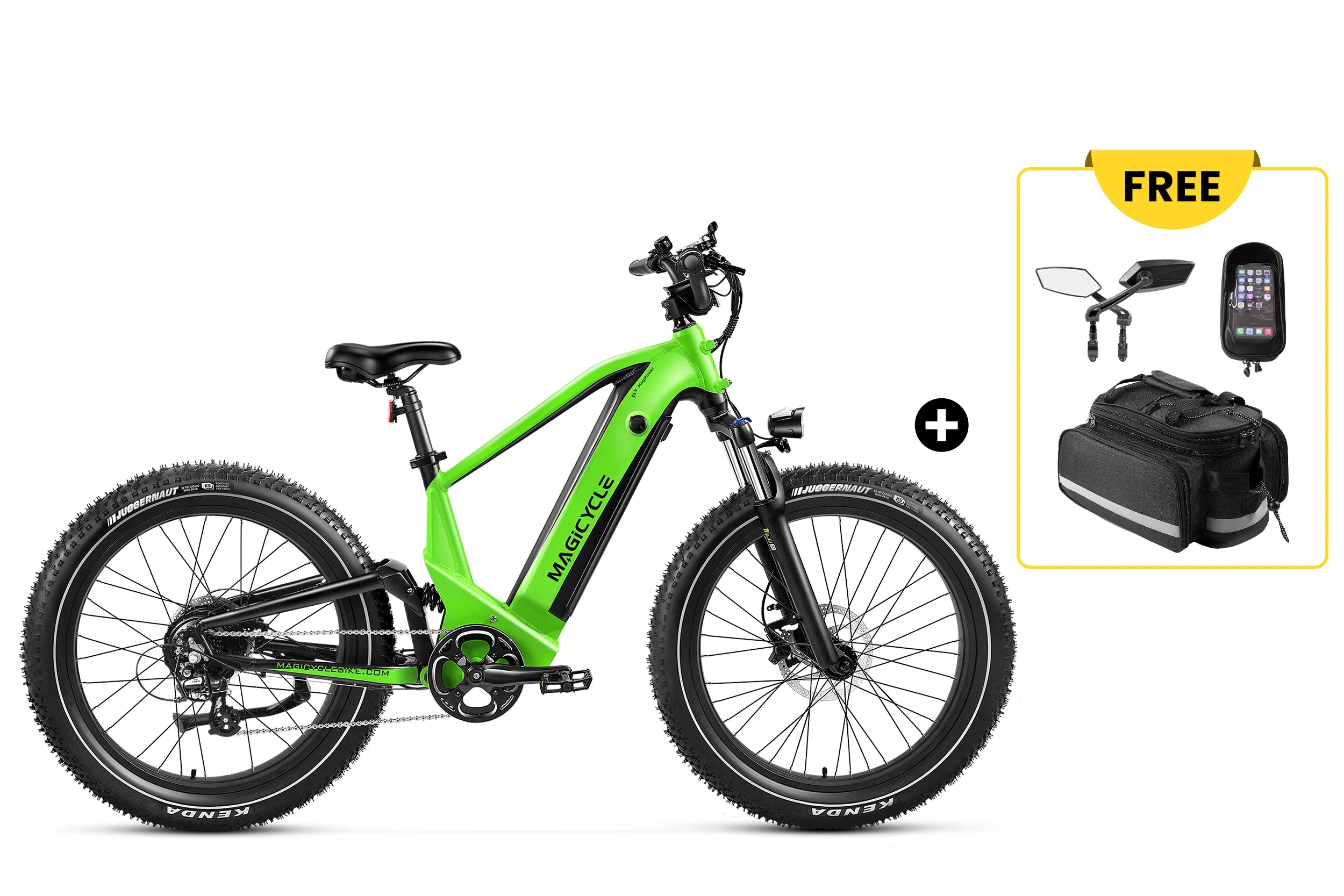 Fat Tire Off-Road Ebike | Full Suspension Adventure - Off-road Version ...